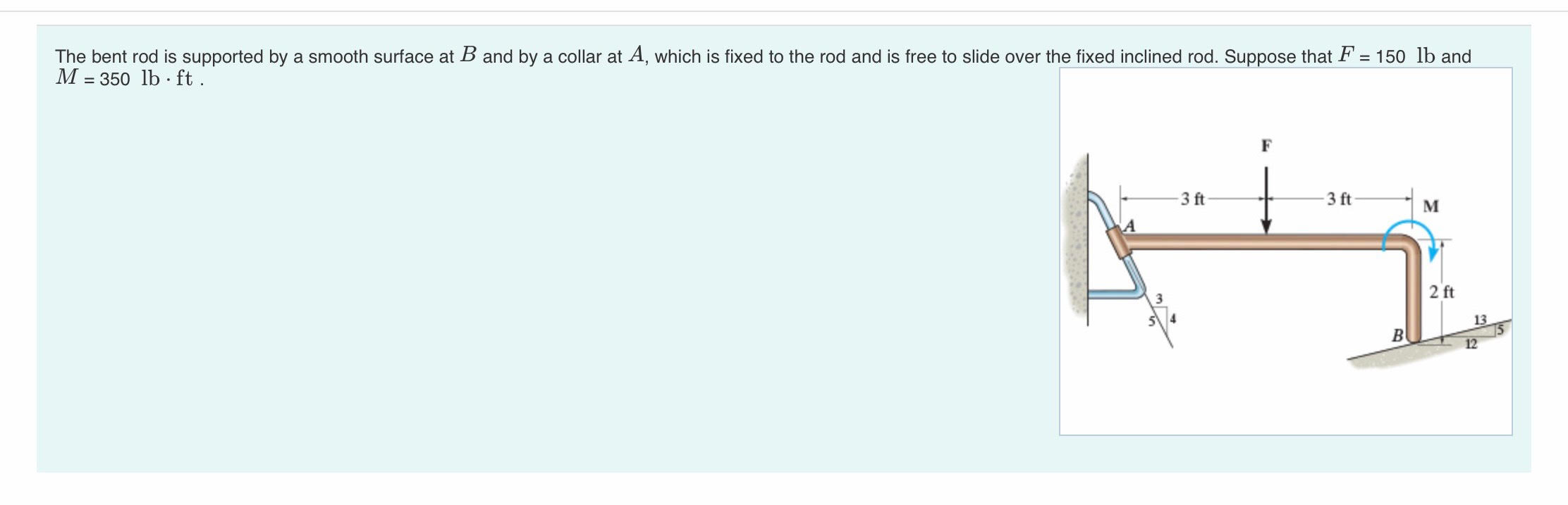 Solved Determine the magnitude of the reaction force on the | Chegg.com