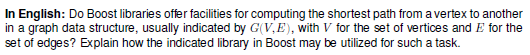Solved In English: Do Boost libraries offer facilities for | Chegg.com