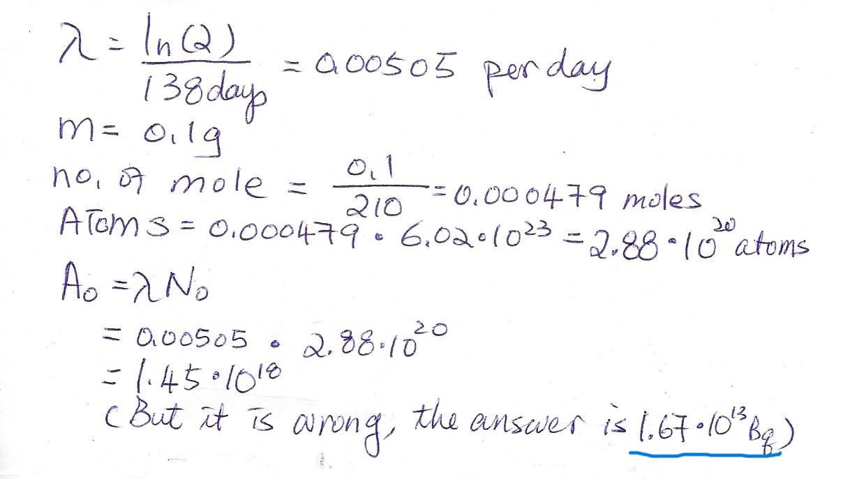 Solved Hello, can you kindly please check my calculation | Chegg.com