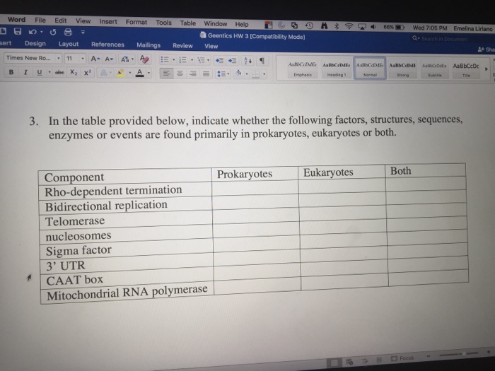 Solved Word File Edit View Insert Format Tools Table Window