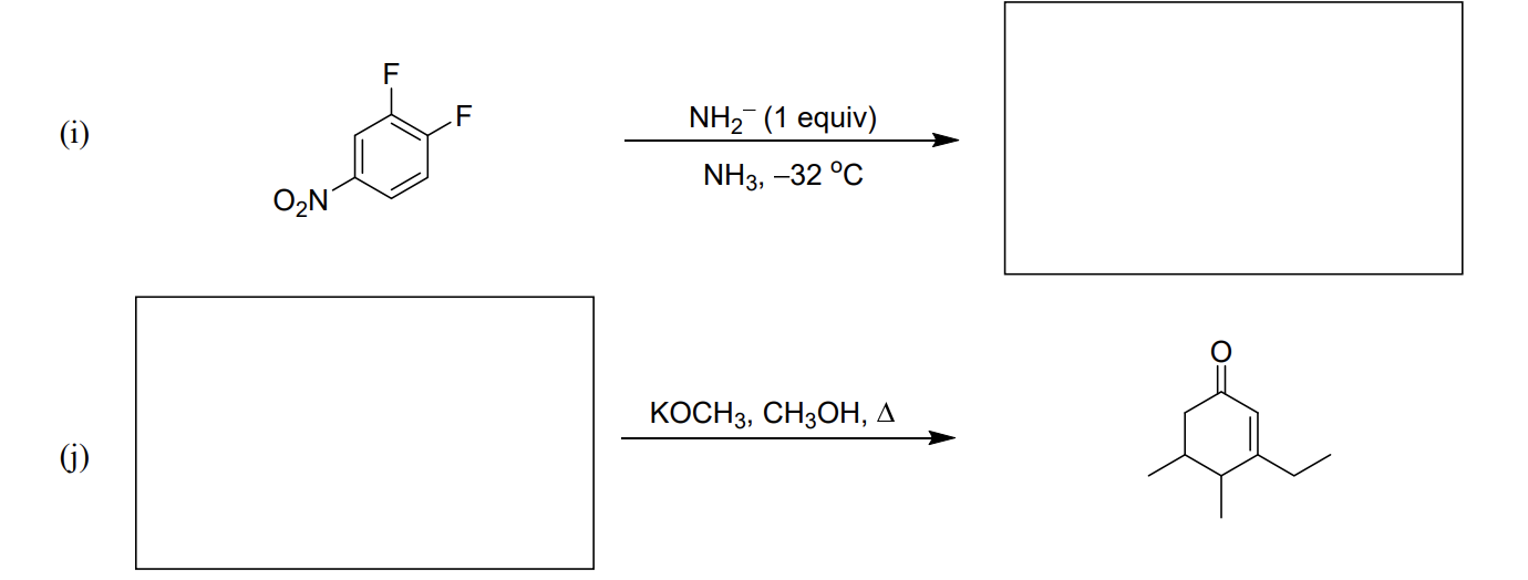 Solved (1) NH2 (1 equiv) NH3, -32 °C KOCH3, CH3OH, A hool, | Chegg.com