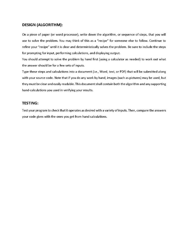 Solved PROGRAM DESCRIPTION In this project, you have to | Chegg.com