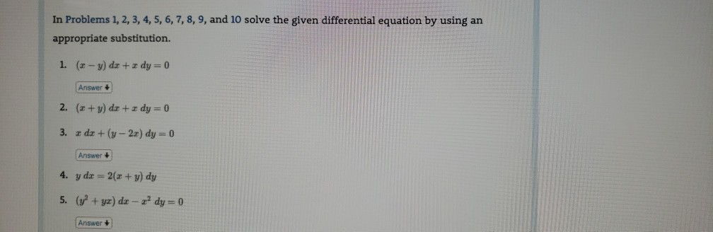 Solved In Problems 1,2, 3, 4, 5, 6, 7, 8, 9, and 10 solve | Chegg.com
