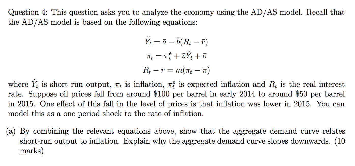 Solved Question 4: This question asks you to analyze the | Chegg.com