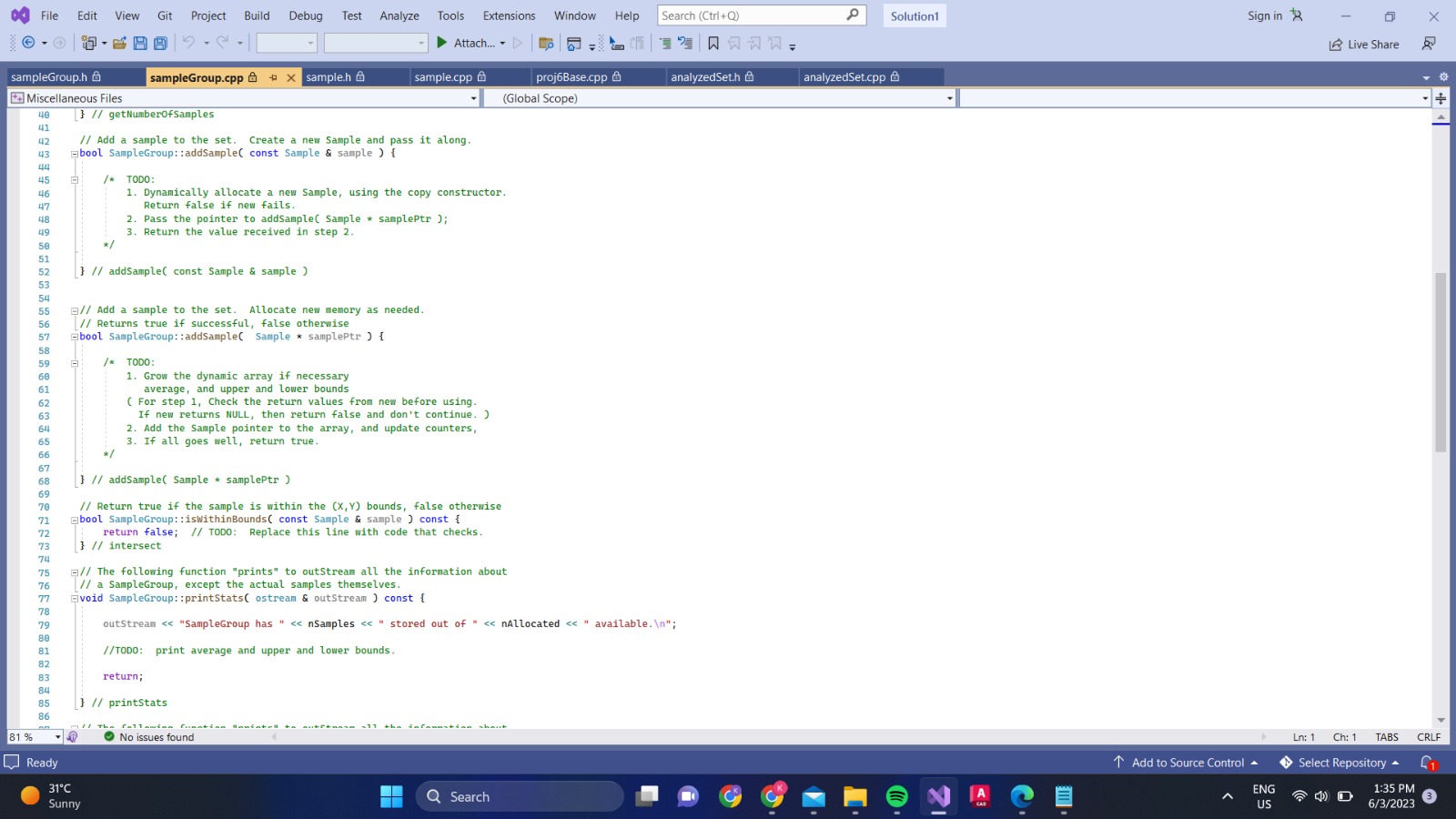 Solved Hi! Can you please help me write proj6Base.cpp such | Chegg.com