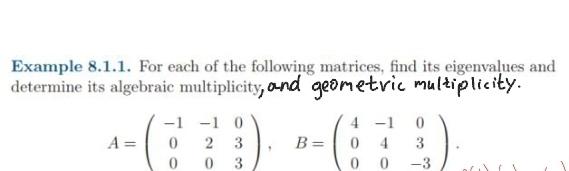 Solved Example 8.1.1. For each of the following matrices, | Chegg.com