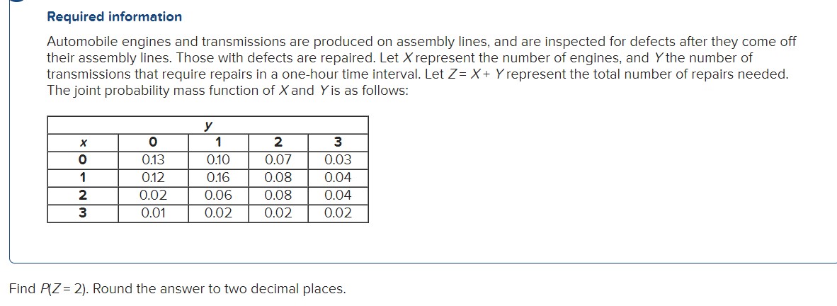 Solved Required information The lifetime of a certain | Chegg.com