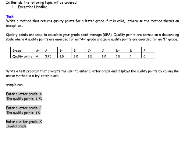 Solved Please Do The Following Program Using Java In 9698