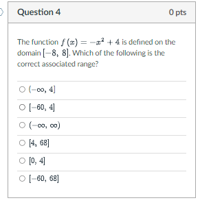 Solved For the following relation, provide the domain and | Chegg.com