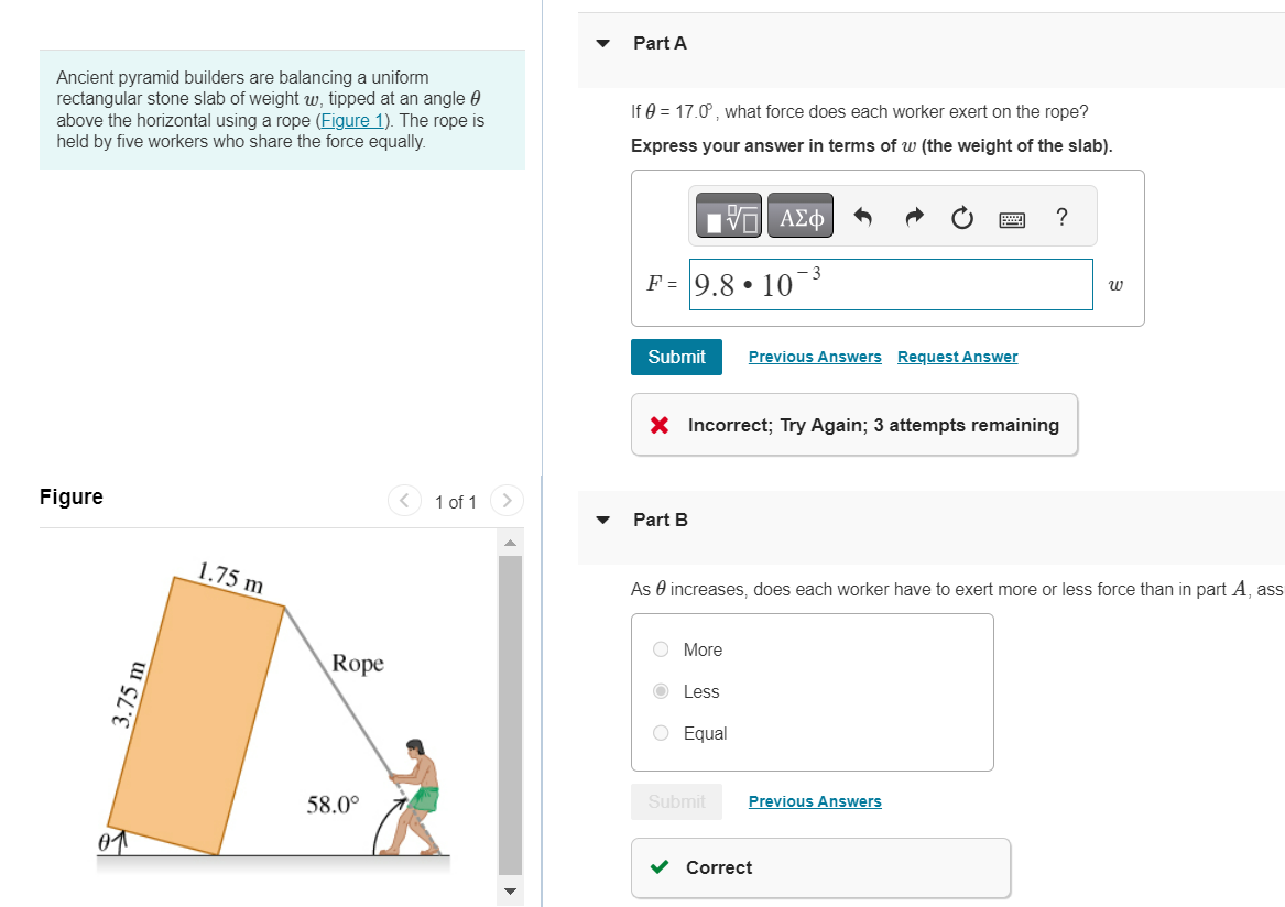 Solved Ancient pyramid builders are balancing a | Chegg.com Solved Ancient pyramid builders are balancing a | Chegg.com