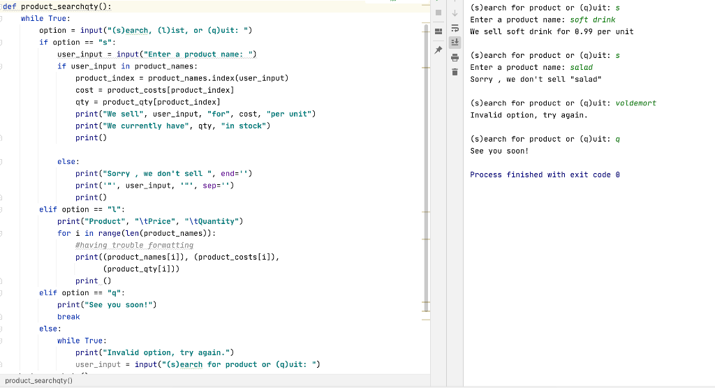 Solved Imagine that you are helping to build a store | Chegg.com