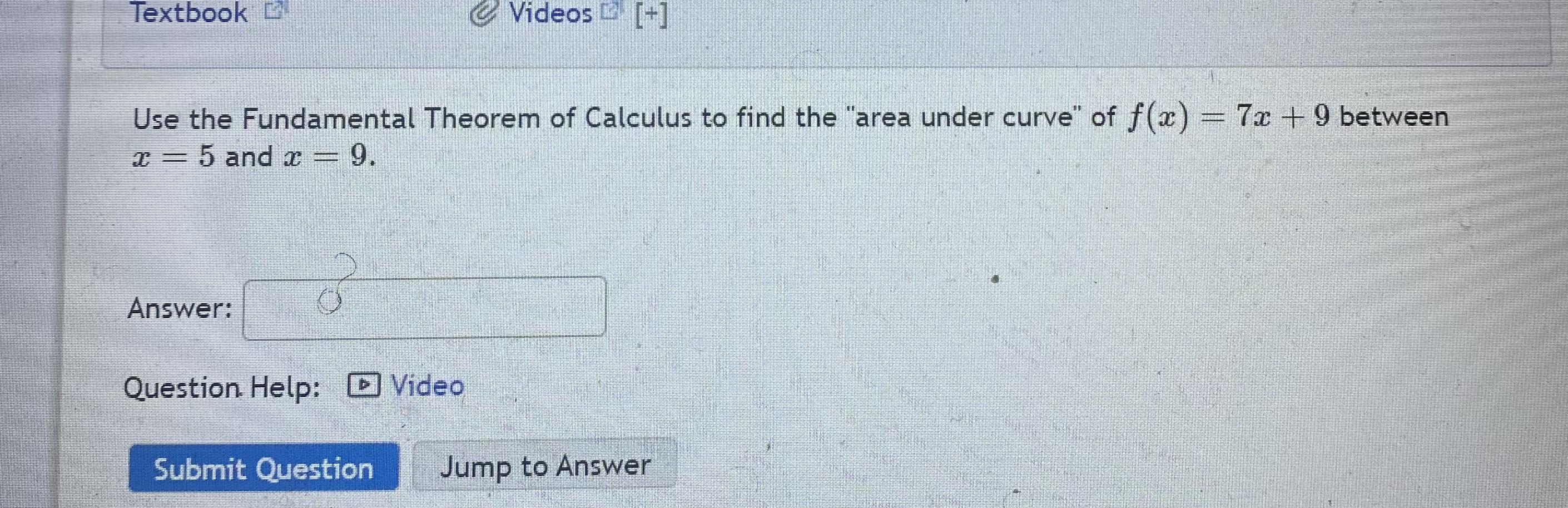 Solved Use the Fundamental Theorem of Calculus to find the | Chegg.com