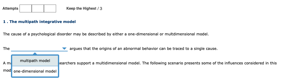 Solved Attempts Keep the Highest/3 1. The multipath | Chegg.com