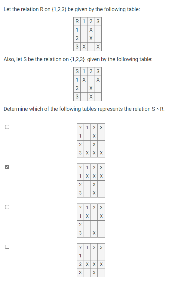 Solved Let the relation Ron {1,2,3} be given by the | Chegg.com
