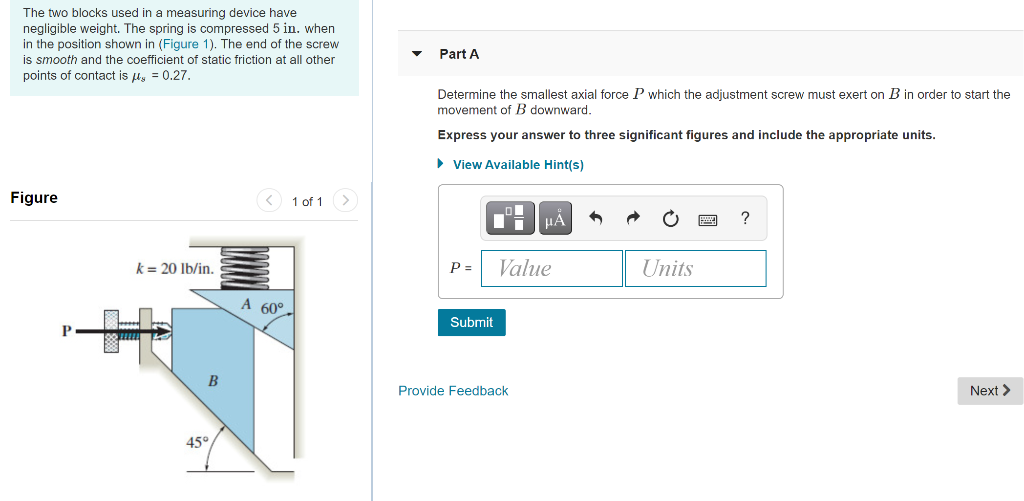 Solved Determine the smallest axial force PP which | Chegg.com