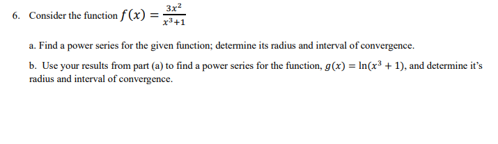 Solved Consider the function f(x)=x3+13x2 a. Find a power | Chegg.com
