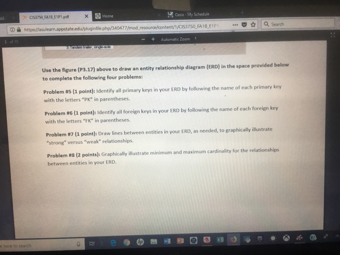 Solved FIGURE P3.17 THE CHO3 TRANSCO DATABASE TABLES Table | Chegg.com