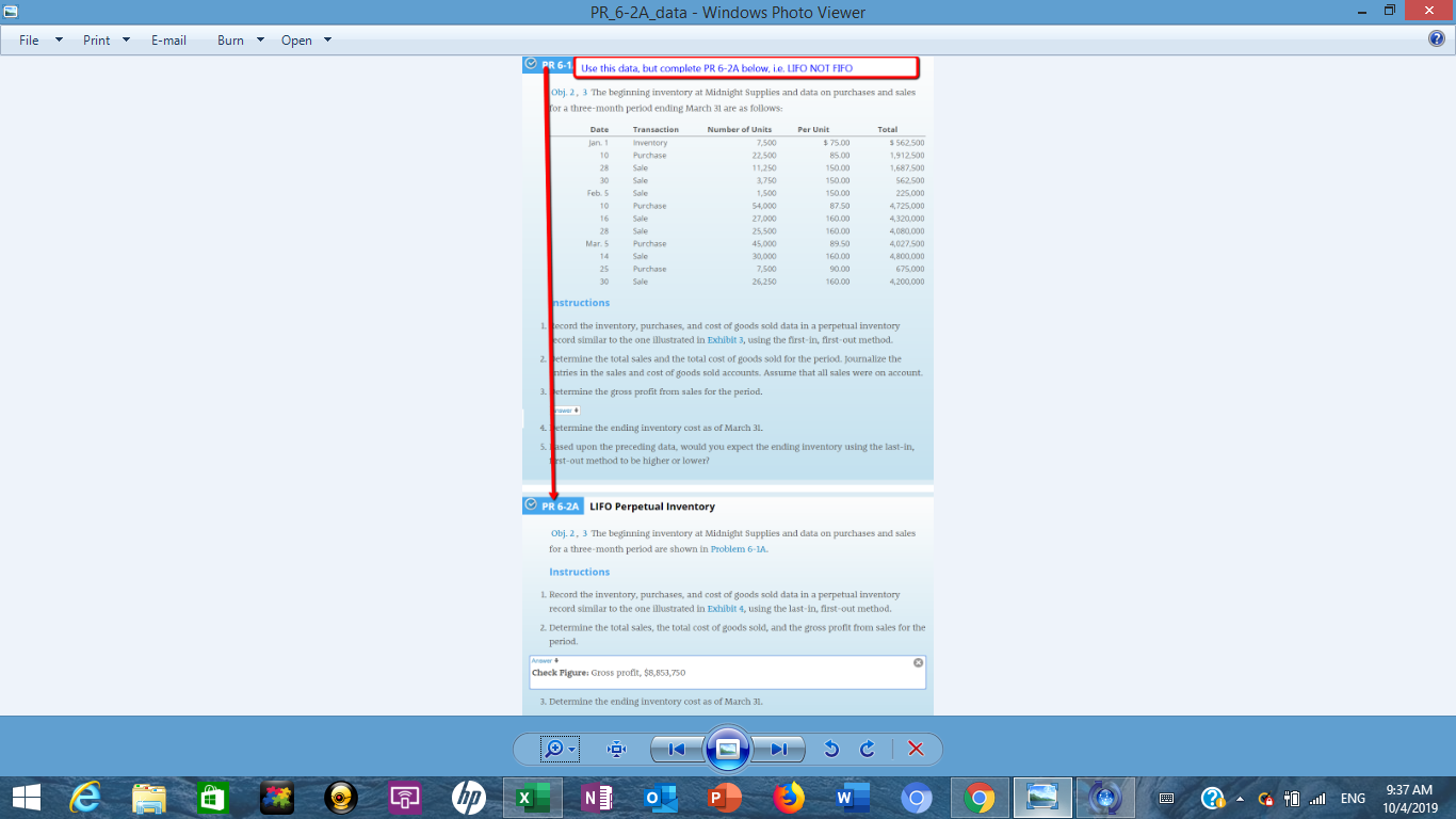 Solved PR_6-2A_data -Windows Photo Viewer File Print E-mail | Chegg.com