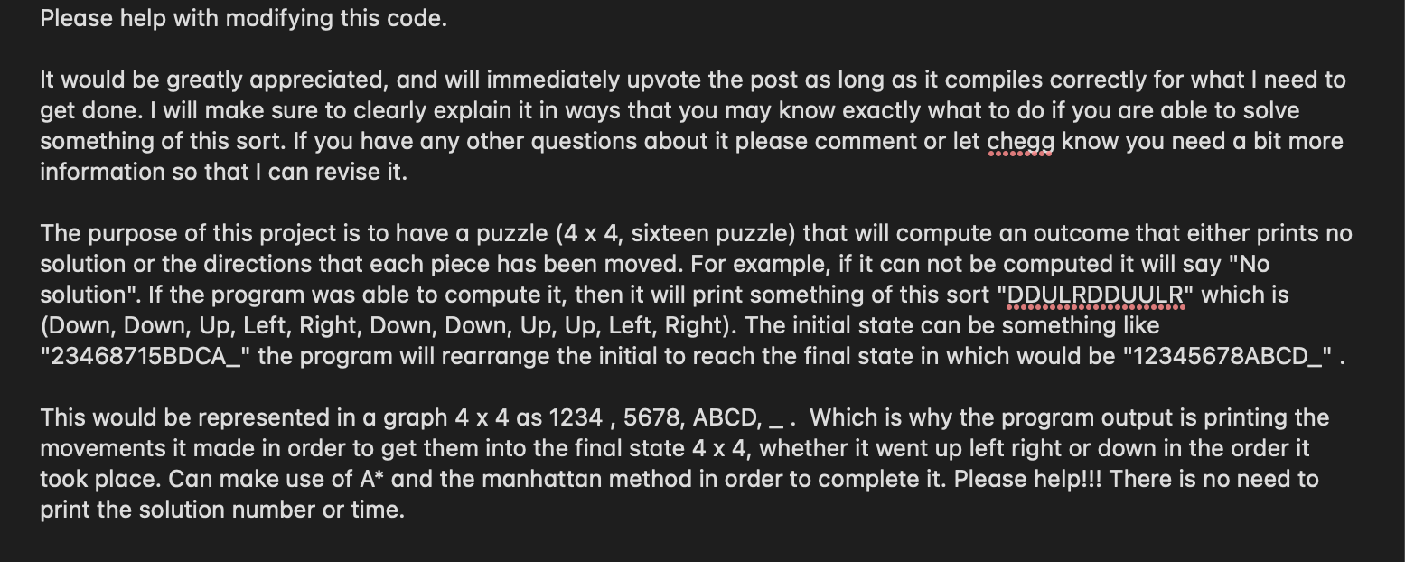 Solved import java.util.ArrayList; import | Chegg.com Solved import java.util.ArrayList; import | Chegg.com