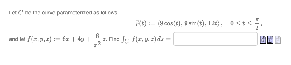 Solved Let C be the curve parameterized as follows F(t) == | Chegg.com