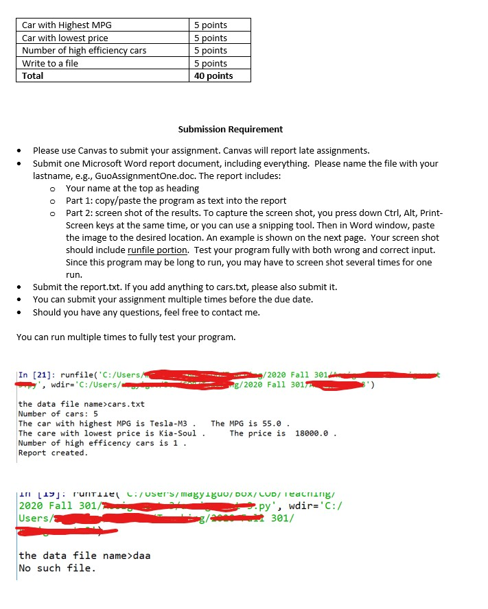 I am stuck on this python assignment can someone help | Chegg.com