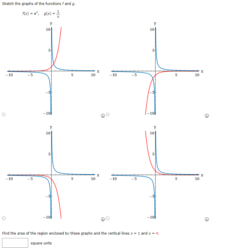 Solved Sketch the graphs of the functions f and g. square | Chegg.com