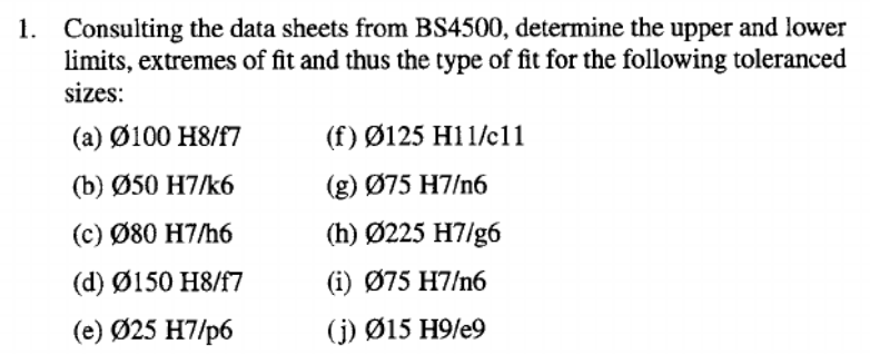 Solved 1. Consulting the data sheets from BS4500, determine | Chegg.com