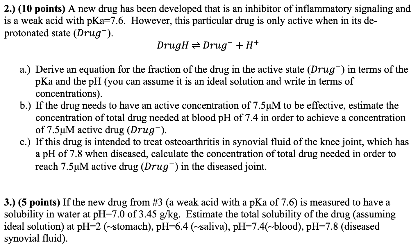 Solved If the new drug from #22.) (10 ﻿points) ﻿A new drug | Chegg.com