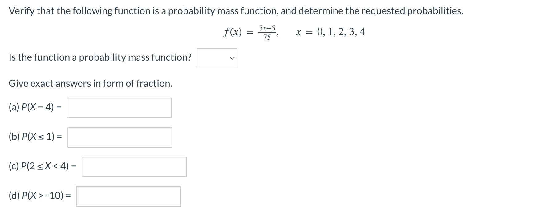 Solved Verify that the following function is a probability | Chegg.com