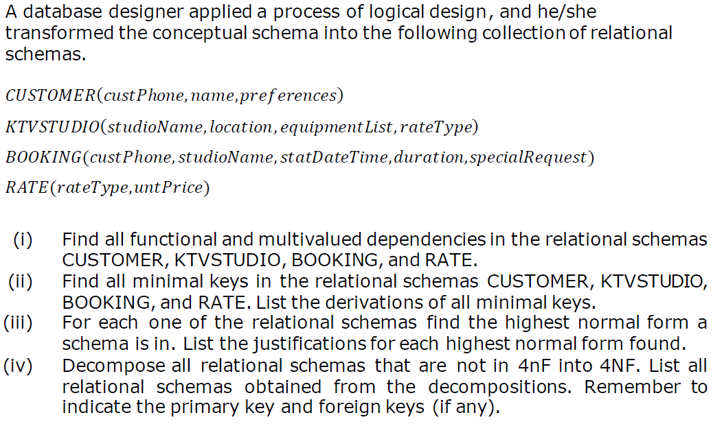 Solved Deliverables A file solution3.pdf with CREATE INDEX | Chegg.com