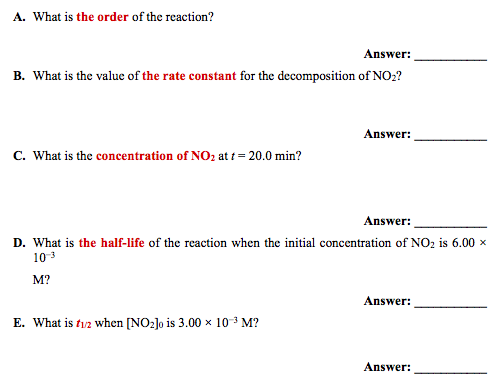 Solved To properly study the rate of a reaction, a rate law | Chegg.com