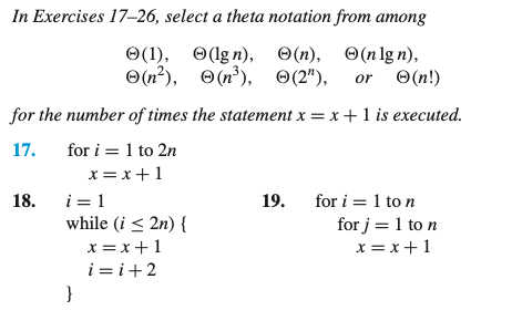 Solved pls include how you determined the T(n), the | Chegg.com