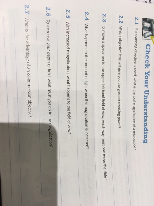 Solved Check Your Understanding te 2.1 If a scanning | Chegg.com