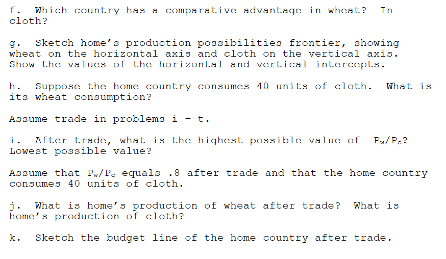 Solved Economics 333 HW #1 Use the following information to | Chegg.com