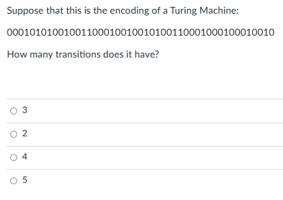 Solved Suppose that this is the encoding of a Turing | Chegg.com