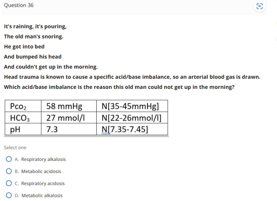 Solved A 60-year-old patient with a 35 -year history of | Chegg.com