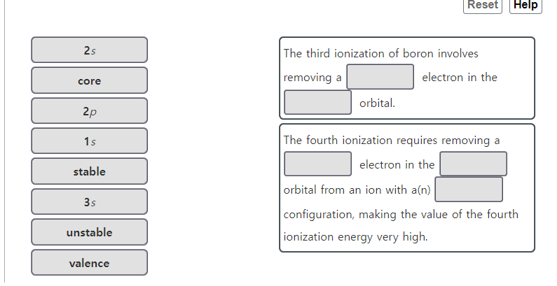 Solved Explain why there is such a large jump between IE3IE3 | Chegg.com