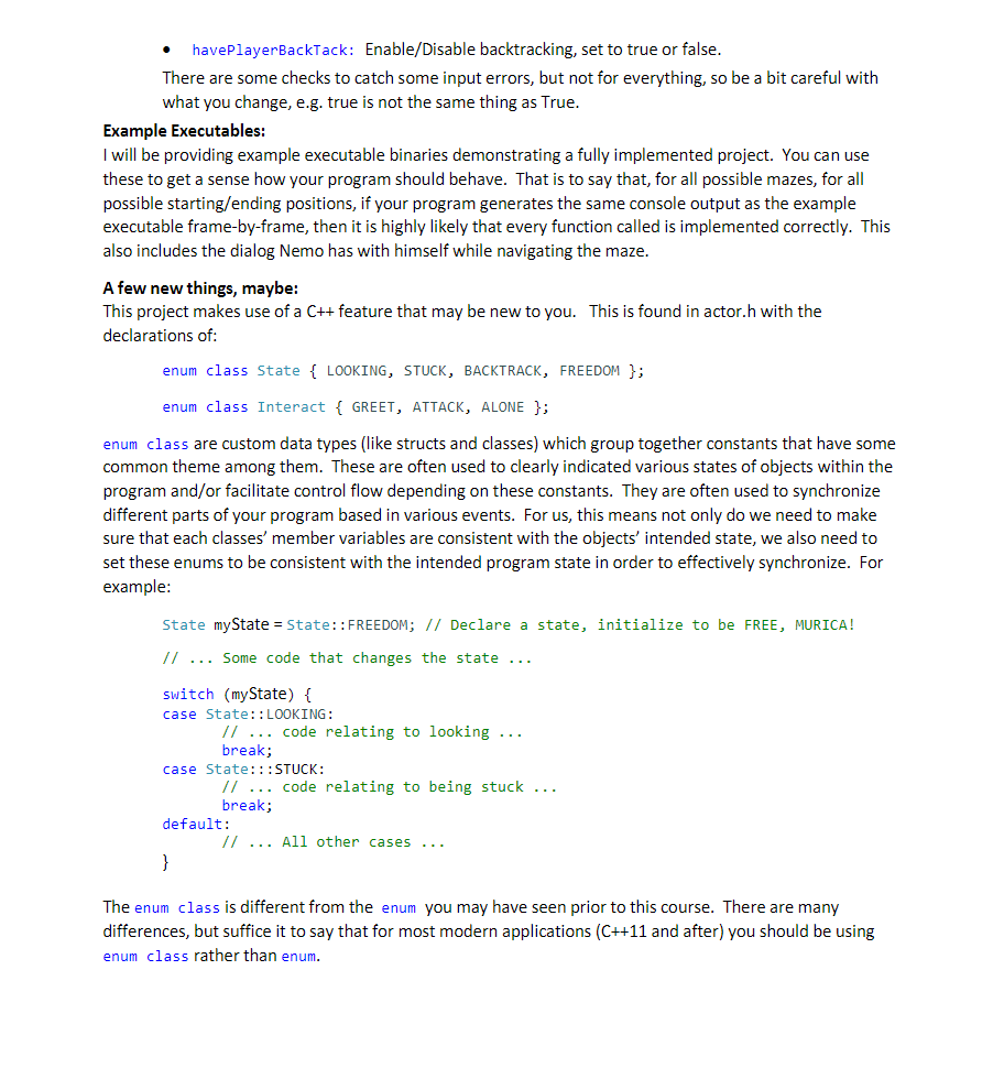 . Programming Project 4: Breadth First Finding Nemo | Chegg.com