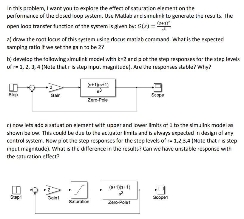 In this problem, I want you to explore the effect of | Chegg.com