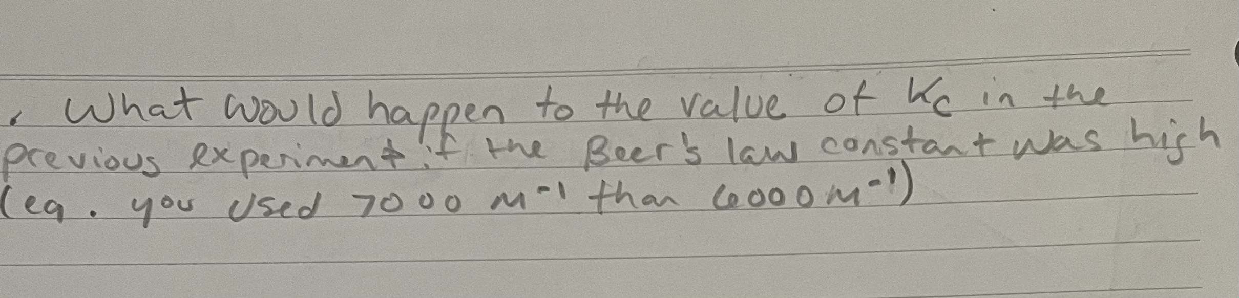 Solved 2. \\( \\mathrm{Fe}^{+3}+\\mathrm{SCN}^{-1} | Chegg.com