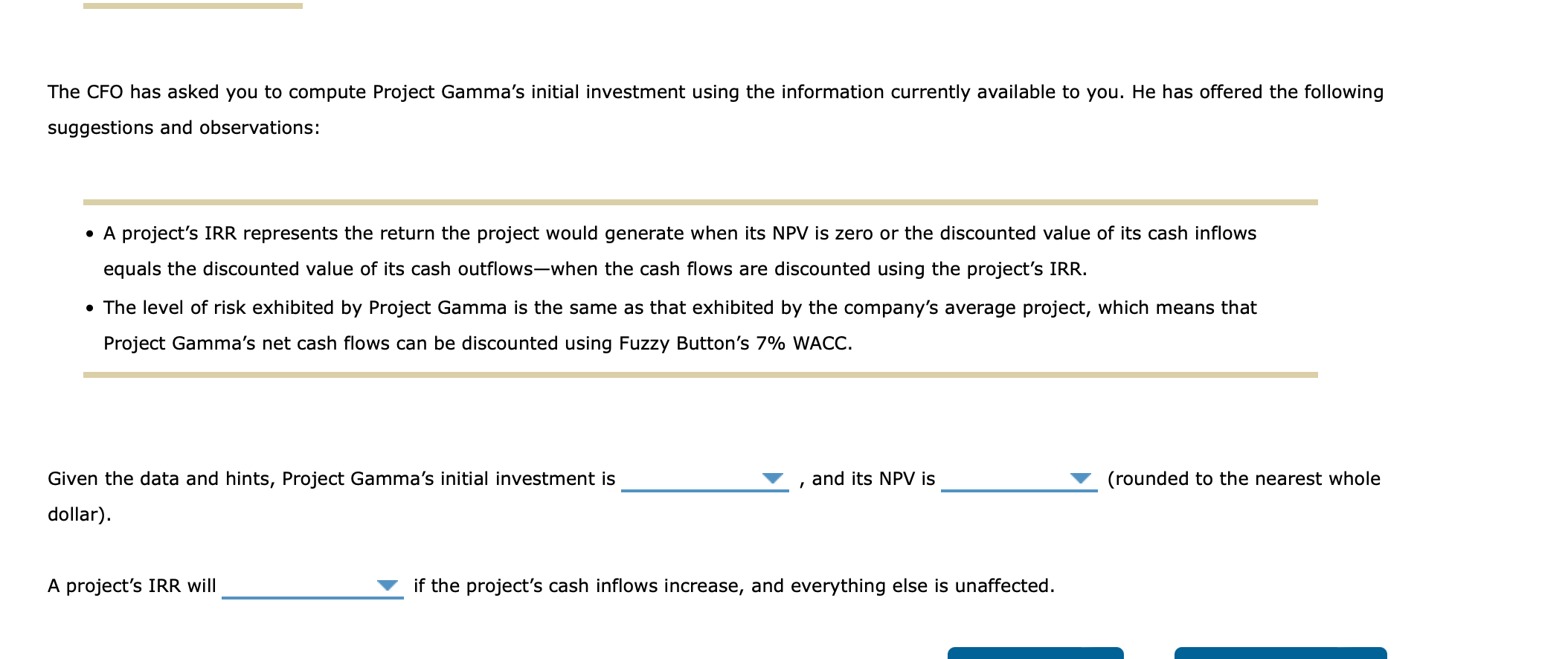 Solved 5. Understanding the IRR and NPV The net present | Chegg.com