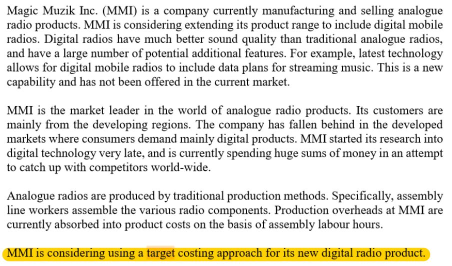 Solved Magic Muzik Inc. (MMI) is a company currently | Chegg.com