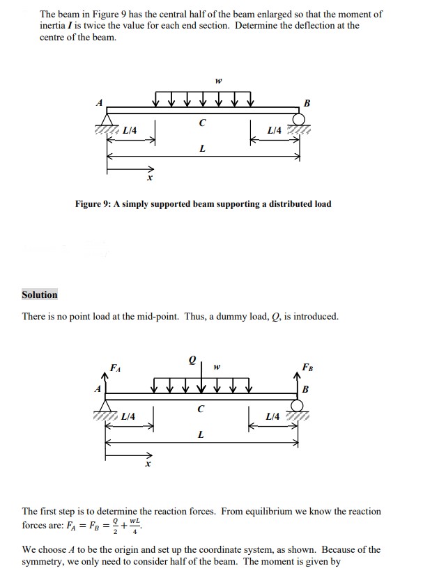 Solved I have trouble understanding moment and reaction | Chegg.com