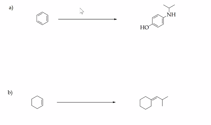 Solved a) NH HO b) | Chegg.com