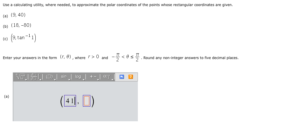 Solved Use a calculating utility, where needed, to | Chegg.com
