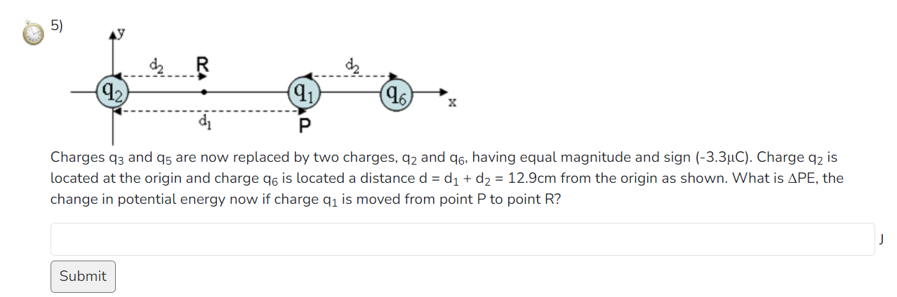 Solved A point charge q2=−3.3μC is fixed at the origin of a | Chegg.com