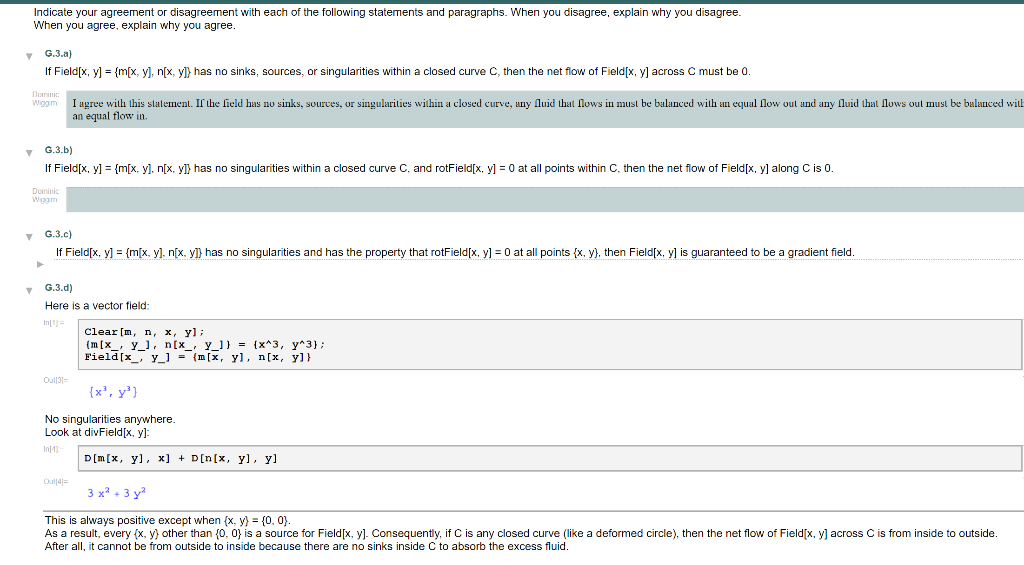 Solved Indicate your agreement or disagreement with each of | Chegg.com