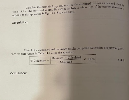 Solved PROCEDURE Part 1 Branch-current Analysis (a) | Chegg.com