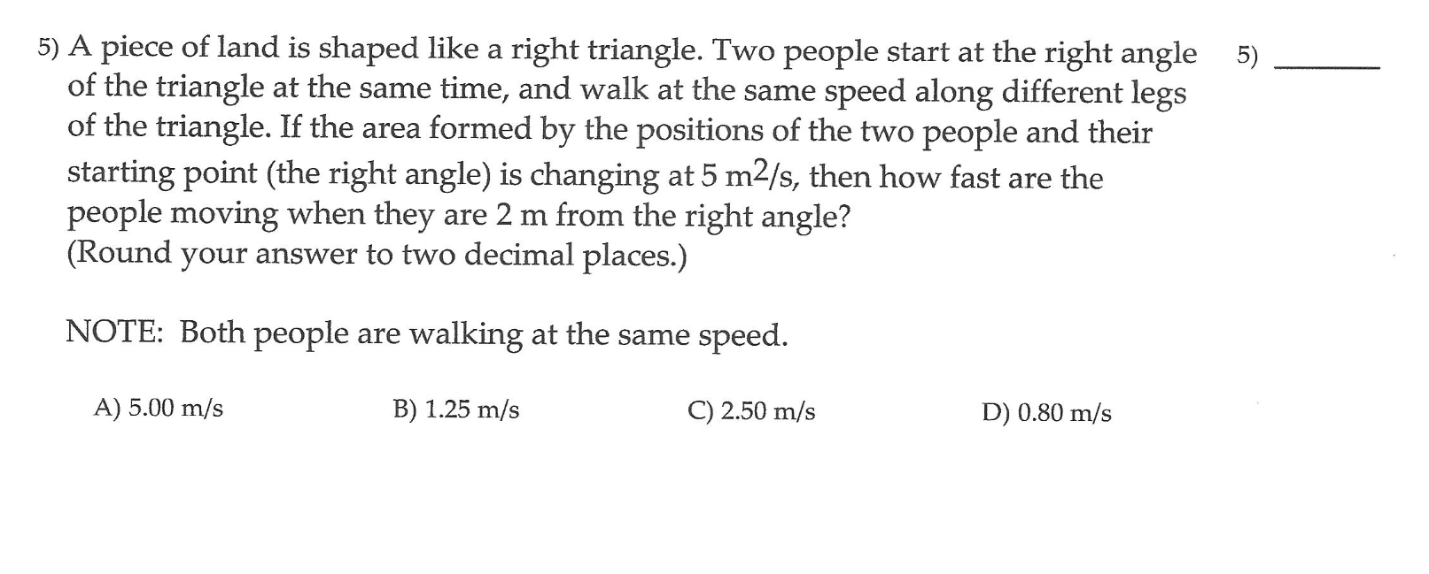 Solved SHOW WORK AND EVERY STEP - For Related Rates | Chegg.com