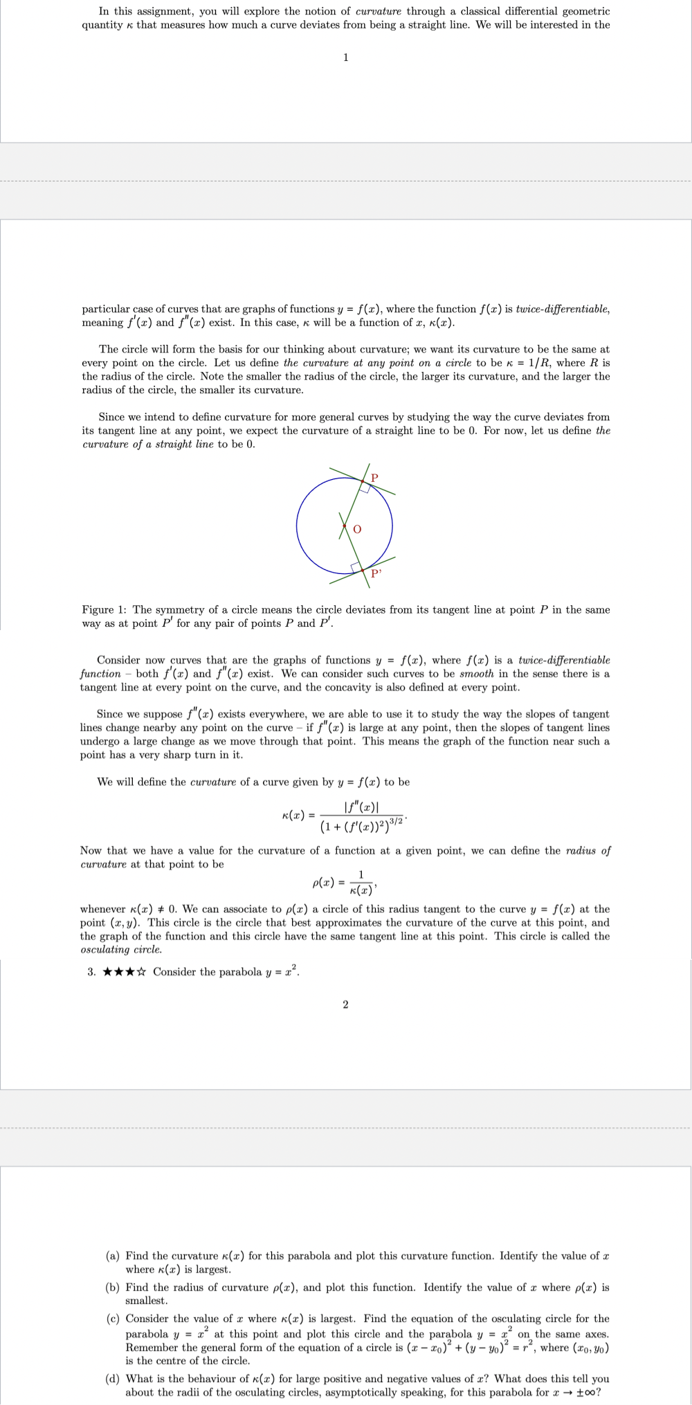 Solved In this assignment, you will explore the notion of | Chegg.com